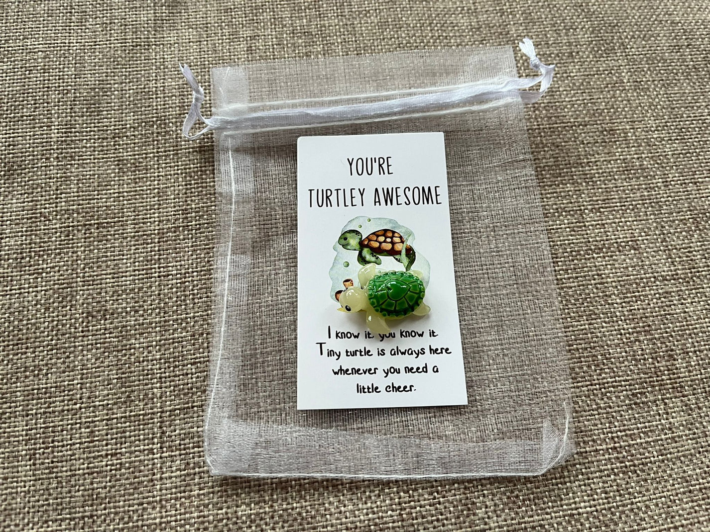 You're turtley awesome - motivational animal token – Random Panda